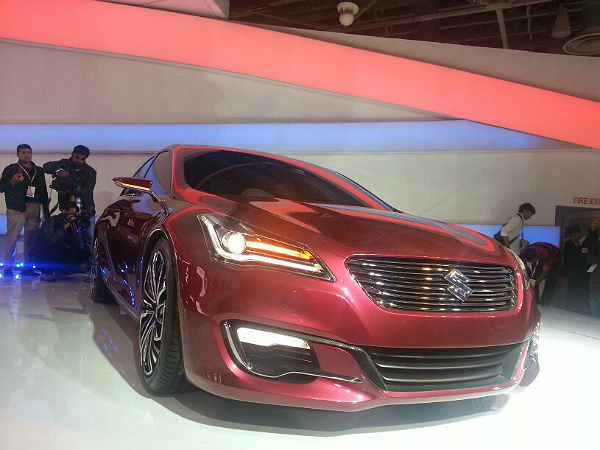 Auto Expo 2014: Maruti Suzuki SX4 S-Cross & Ciaz Concept Unveiled ...