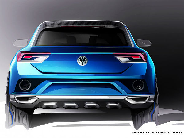 Volkswagen T-ROC Concept Compact Off-Roader - DriveSpark News