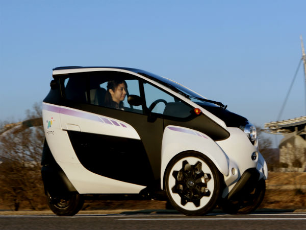 Toyota i-Road Testing On Road; Pictures & Details - DriveSpark News