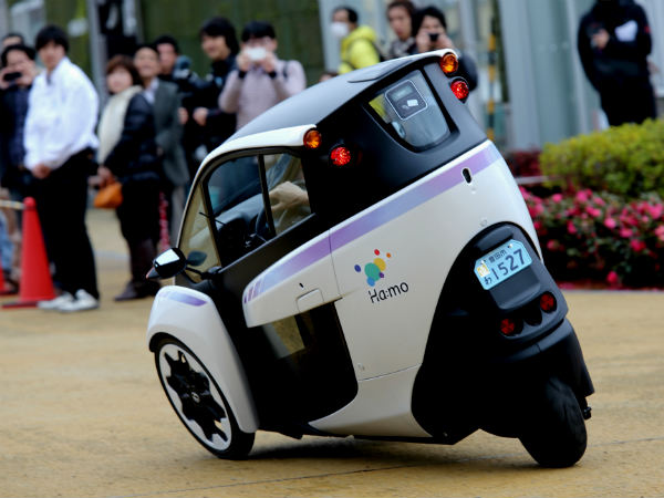 Toyota i-Road Testing On Road; Pictures & Details - DriveSpark News