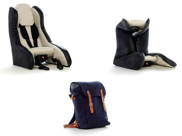 Volvo Inflatable Child Safety Seat Concept Revealed - DriveSpark News