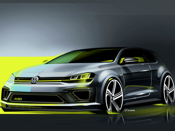 Volkswagen Golf R 400 Concept Revealed - DriveSpark News