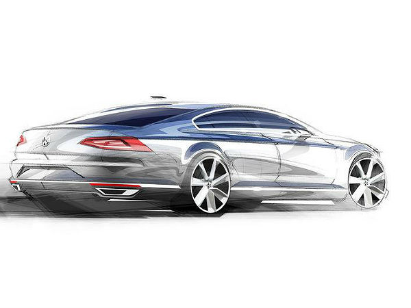 2015 Volkswagen Passat: First Sketches & Details Emerge - DriveSpark News