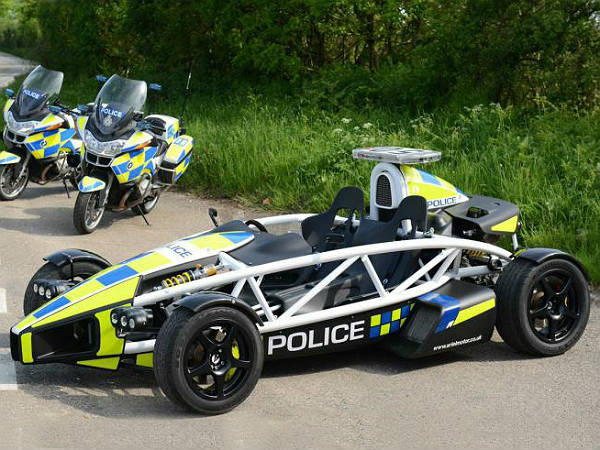 Ariel Atom Police Car In The U.K To Promote Motorcycle Safety ...