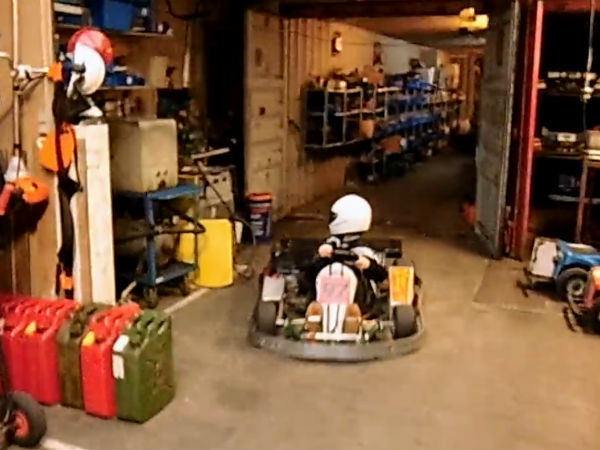 How Baby Stig Practiced His Skills - DriveSpark