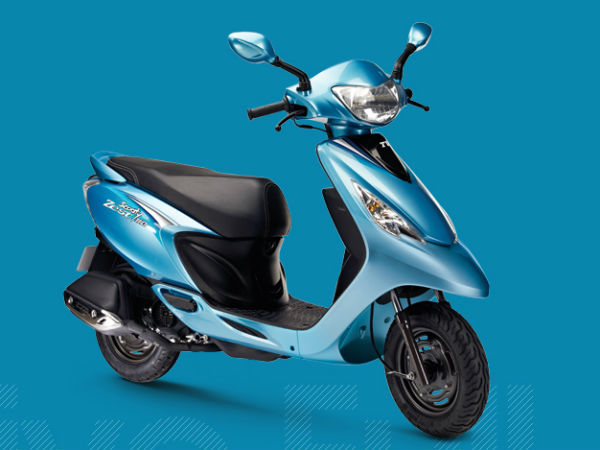 TVS Launch New Scooty Zest 110cc Scooter - DriveSpark News