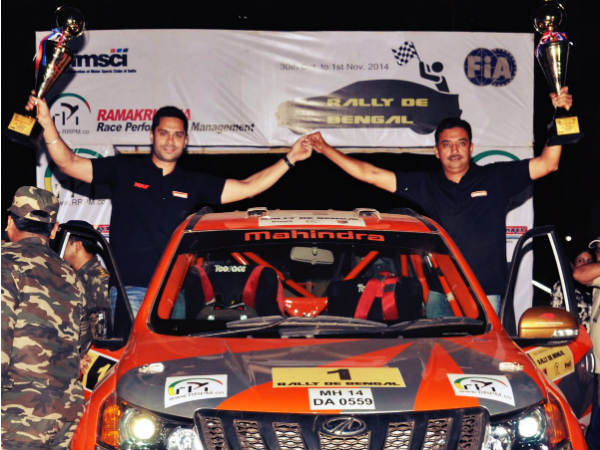 Mahindra Adventure Conquer ‘Rally De Bengal 2014' - DriveSpark News