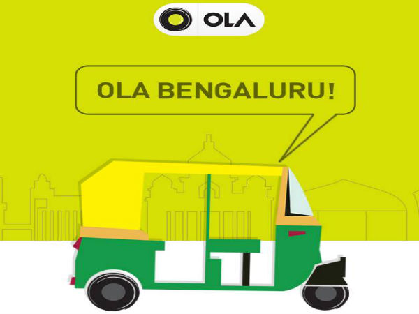 Ola Commence On-Demand Rickshaw Service In Bangalore - DriveSpark News
