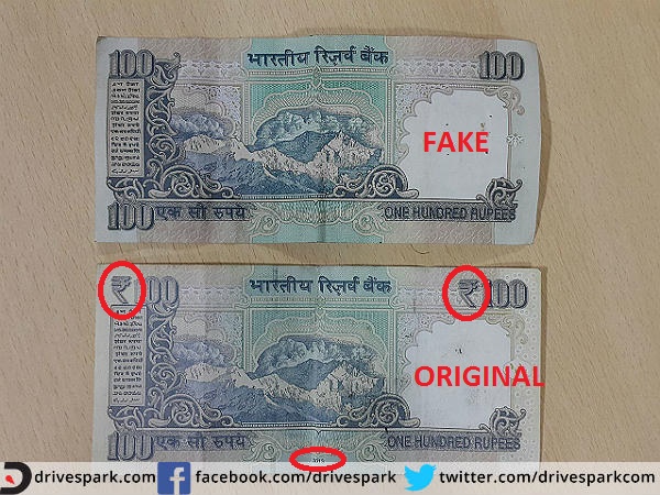 The Fake Currency Dilemma: How To Spot A Fake - DriveSpark