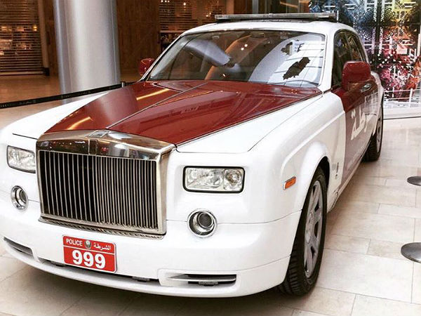 Rolls Royce Phantom Enters Abu Dhabi Police Supercar Fleet - DriveSpark