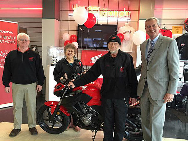 Honda Gifts A Loyal Fan His 55th Honda Motorcycle - DriveSpark News