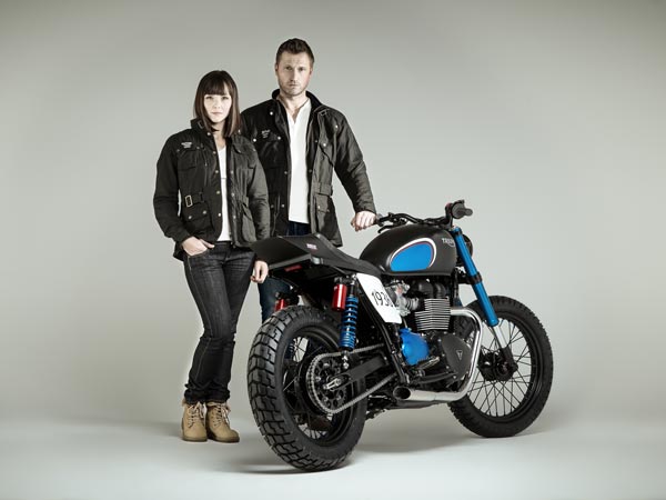 Triumph Bonneville Used To Unveil Clothing Line For Barbour ...