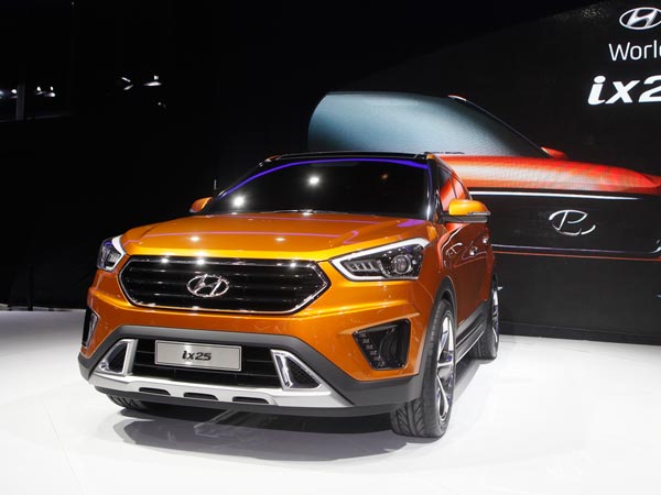 Hyundai Creta Compact SUV Is The Name Of ix25 In India - DriveSpark News