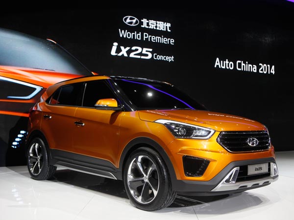 Hyundai Creta Compact SUV Is The Name Of ix25 In India - DriveSpark News