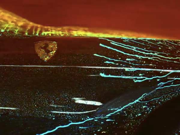 Ferrari California T Gets Spray Painted With UV Colors In Wind Tunnel ...