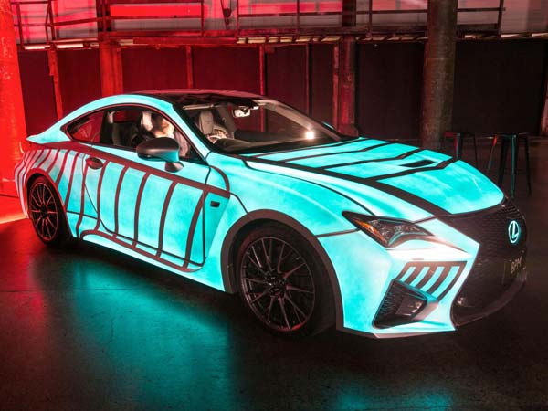 Lexus Showcases World’s First Heartbeat Car Based On RC F Model ...