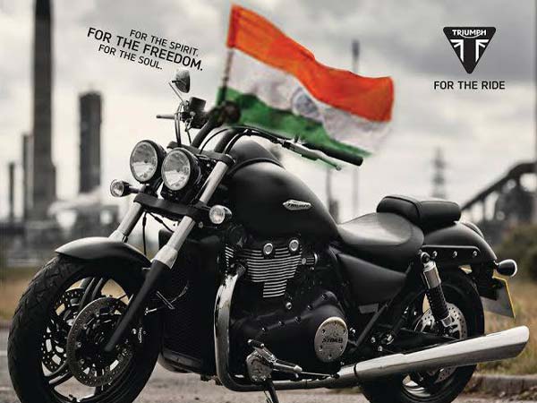 Triumph India To Organise Freedom Ride On Independence Day - DriveSpark ...