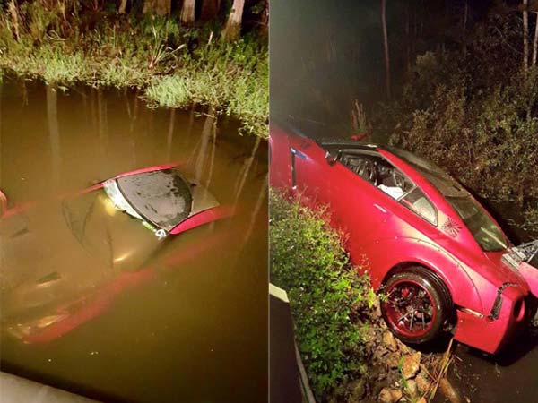 Liberty Walk Nissan GT-R Crashes Into A Lake (Pictures) - DriveSpark