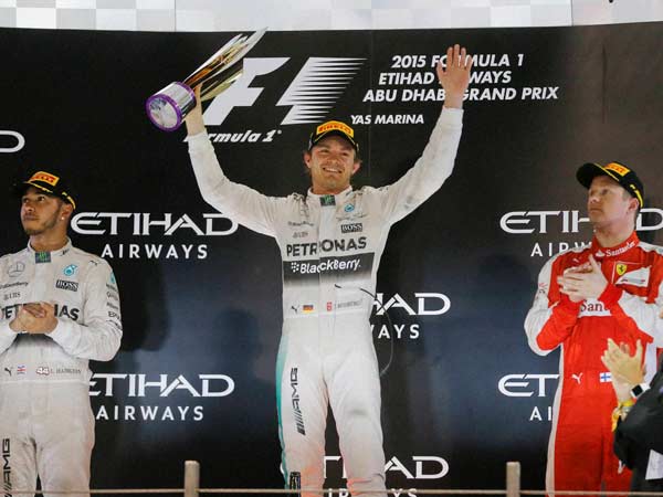 Rosberg Ends 2015 Formula One Season On A High Note - DriveSpark News