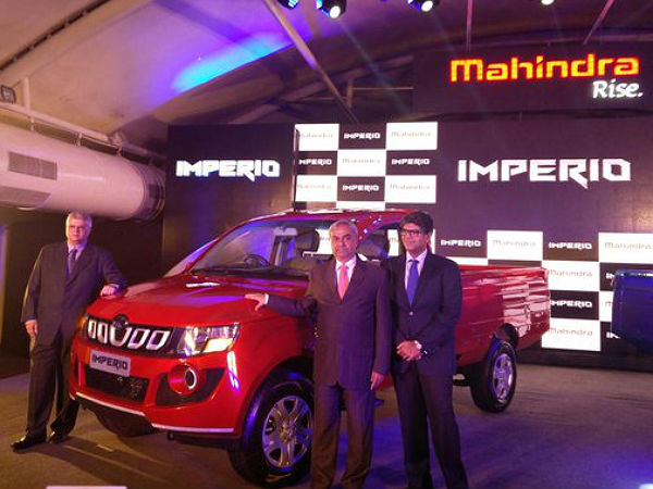Mahindra Imperio Pickup Launched In India; Priced At Rs. 6.25 Lakh ...