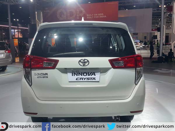 Toyota Innova Crysta First Look Review, Images, India Launch ...