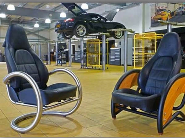 15 Cool Furniture Made From Old Car Parts - DriveSpark