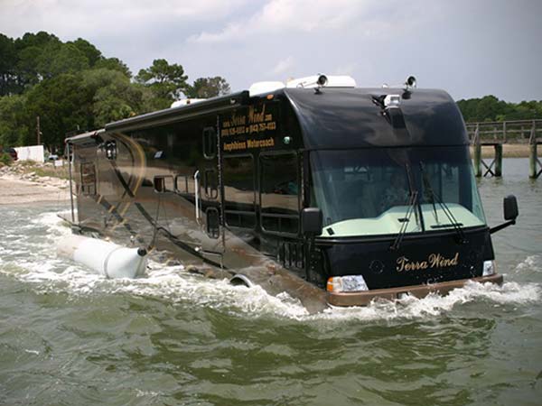 Terra Wind Amphibious Motorcoach Features Explained - DriveSpark