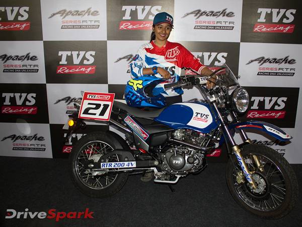 TVS Racing Signs Agreement With Their First Woman Rider - DriveSpark News