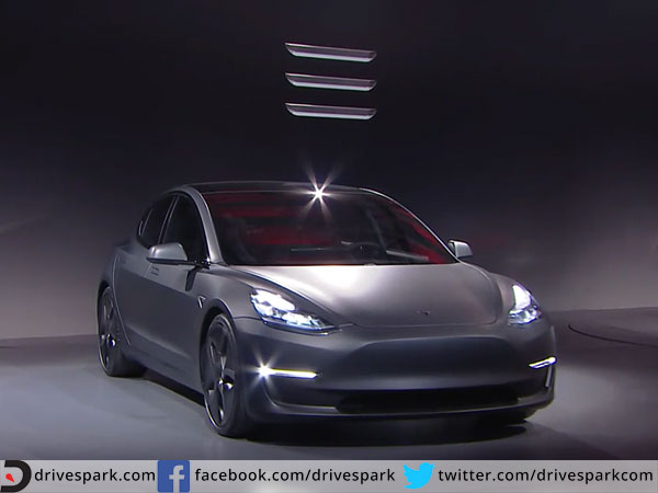 Tesla Model 3 Launched, Prices Start At $35,000 - DriveSpark News