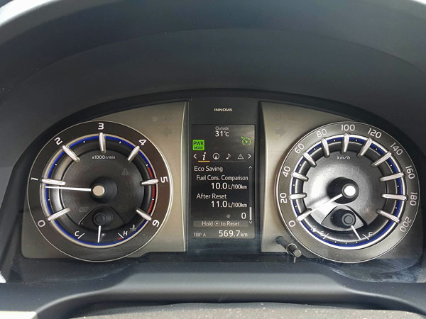 Toyota Innova Crysta Automatic Test Drive Review - DriveSpark Reviews