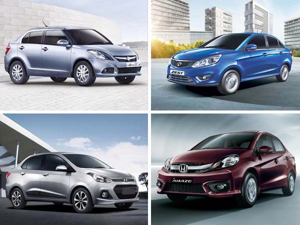 Top 5 Most Fuel Efficient Compact Sedans In India - DriveSpark News