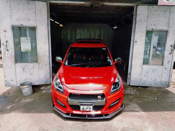 Maruti Swift Receives GT-R Front Fascia By Caddy Crewz - DriveSpark
