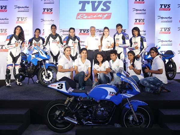 TVS Racing Announces Collaboration With Alisha Abdullah Racing Academy ...