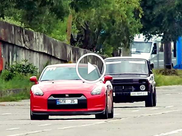 Video: Lada Niva Defeats Nissan GT-R In A Drag Race - DriveSpark