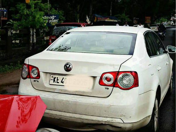 Maruti Suzuki Baleno Crashes Into Volkswagen Jetta, Gets Its Face ...