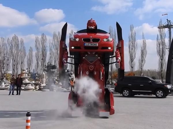 Real Life Transformer Car Revealed - DriveSpark