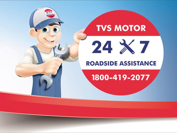 TVS To Offer Free Roadside Assistance - DriveSpark News