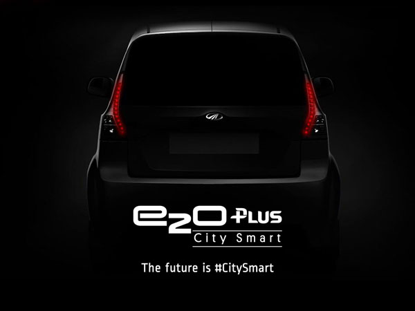 Mahindra e2o Plus Electric Vehicle India Launch On October 21 ...