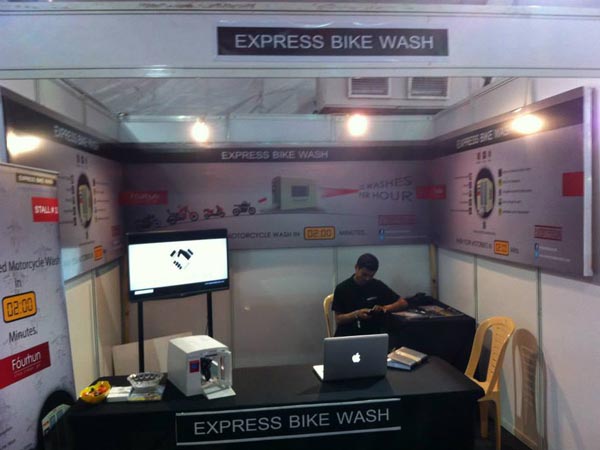 Fully Automated Bike Wash In Two Minutes - DriveSpark