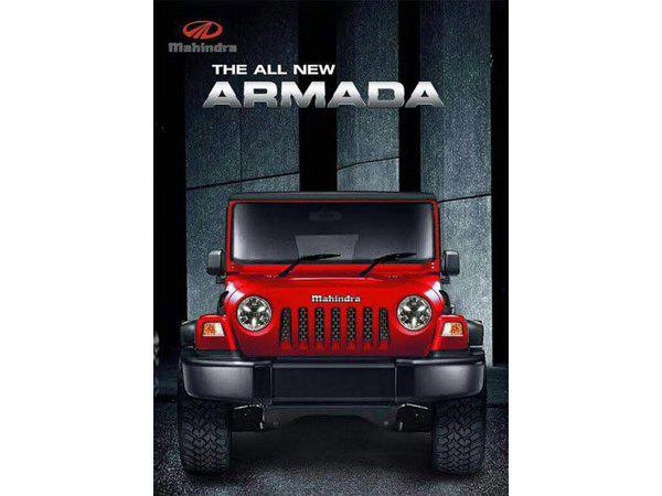 Rendered Images Of Mahindra Armada - DriveSpark News
