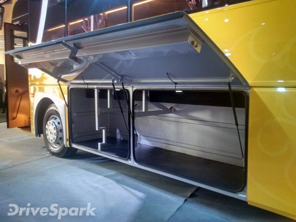 MG Group Unveils Columbus Tarmac Bus, Launches Mammoth At Bus World ...