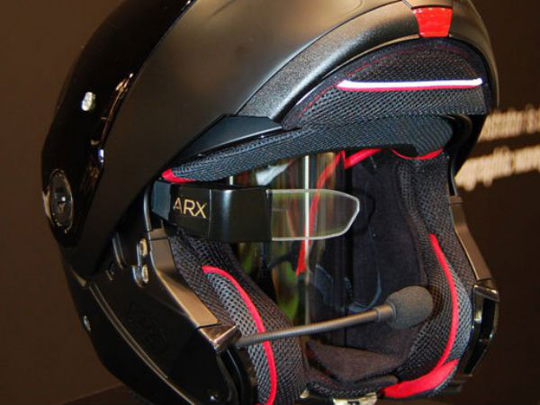 Nolan And Sony Creates Augmented Reality Helmet - DriveSpark News