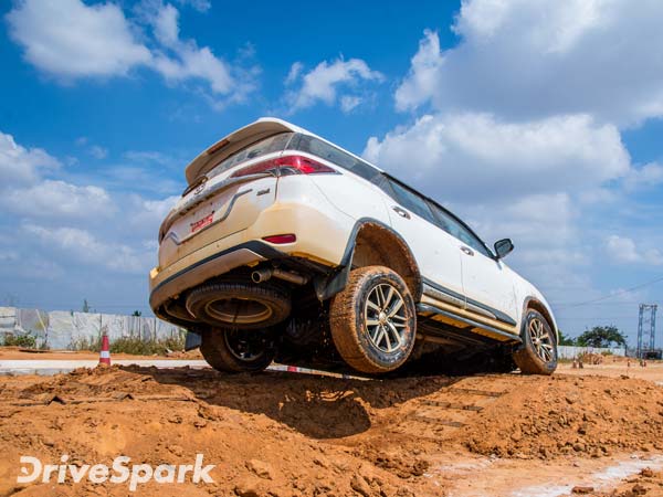 New Toyota Fortuner Off-Road Review - DriveSpark Reviews