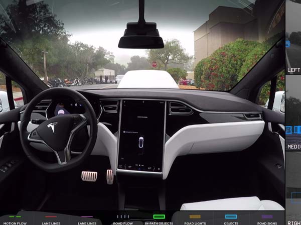 Tesla Releases Video Demonstrating What Self-Driving Cars Sees On The ...