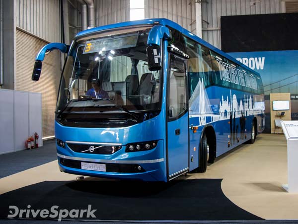 Volvo Launches New Intercity Buses In India - DriveSpark News