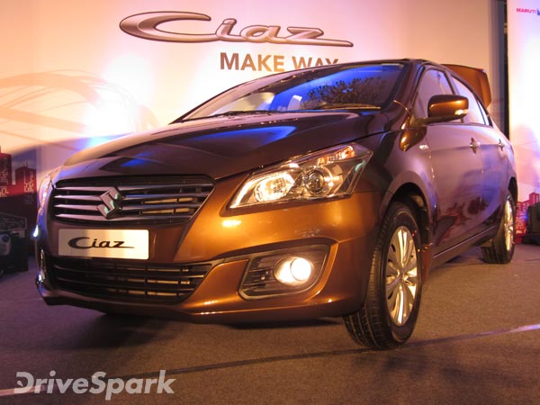 Maruti Ciaz Facelift To Be Sold Through NEXA By March 2017 - DriveSpark ...