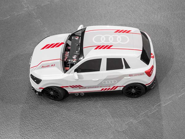 Audi Q2 Scale Model Showcases Intelligent Automatic Parking System ...