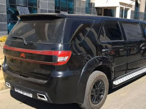 Fortuner Modified Interior