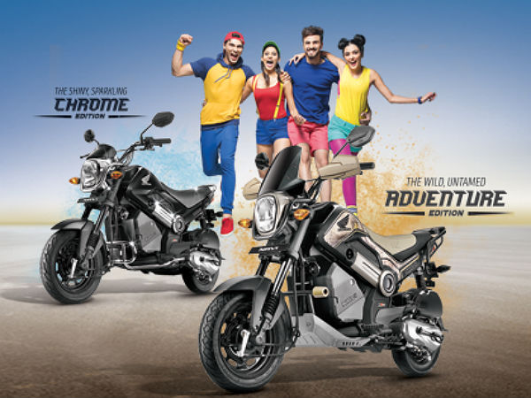 Honda Navi Adventure And Chrome Edition India Launch Details ...