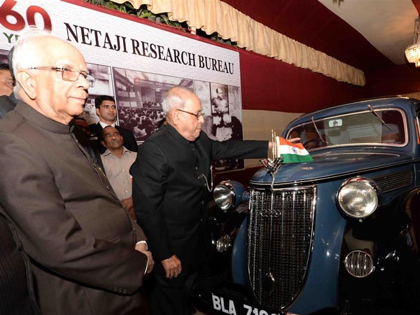 Subhash Chandra Bose’s Car Restored; Unveiled By President Pranab ...